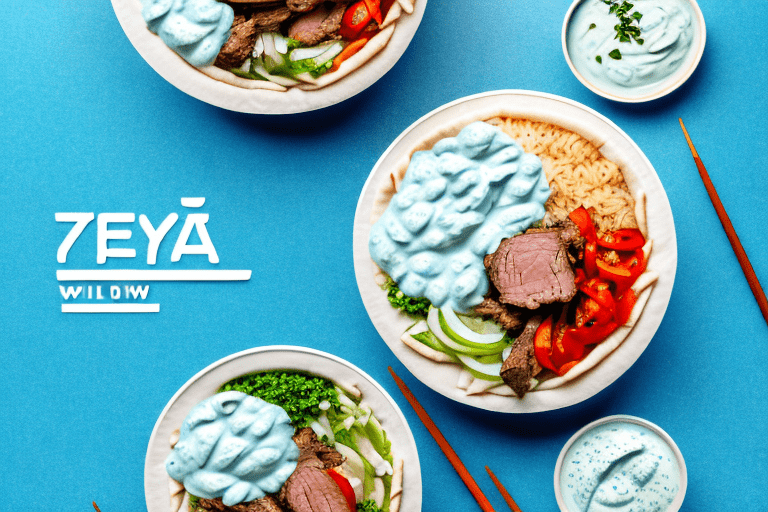 Greek Lamb Gyro Rice Bowl with Tzatziki Sauce Recipe | Rice Array