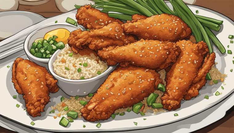 Chicken Wing With Fried Rice: A Flavorful Combination | Rice Array