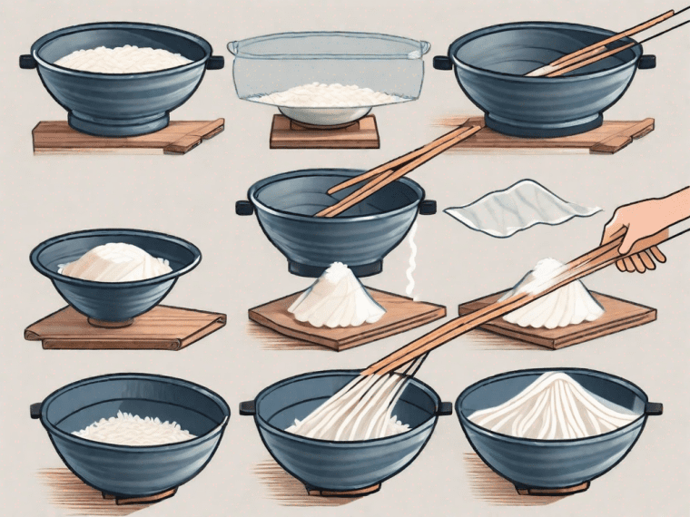 Instructions for Making Lee's Noodle Rice Paper | Rice Array