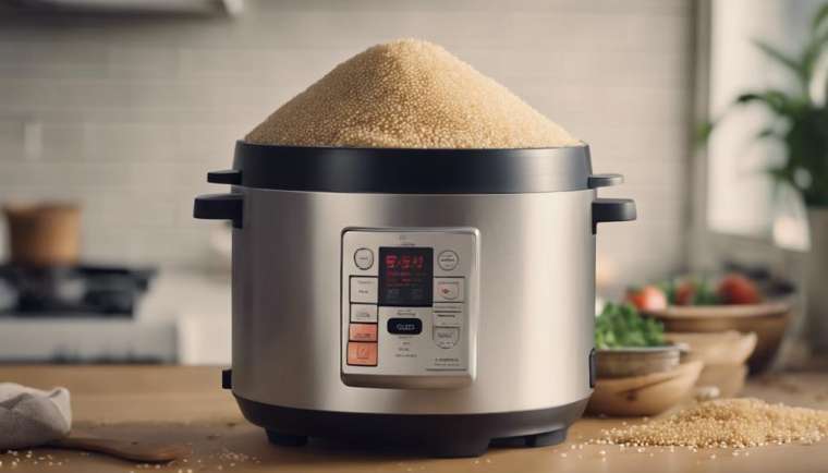 Quinoa in Aroma Rice Cooker | Rice Array