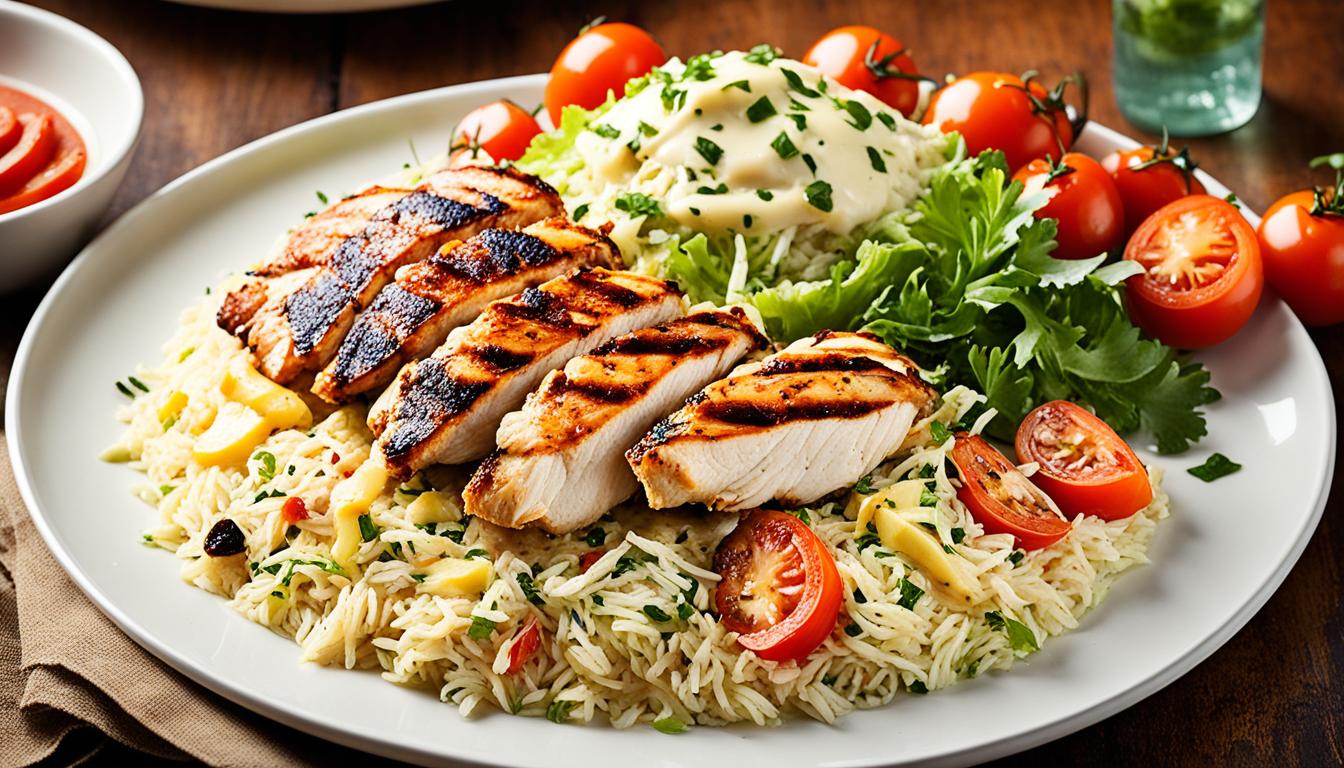 What are some tasty halal cart chicken and rice recipes? | Rice Array