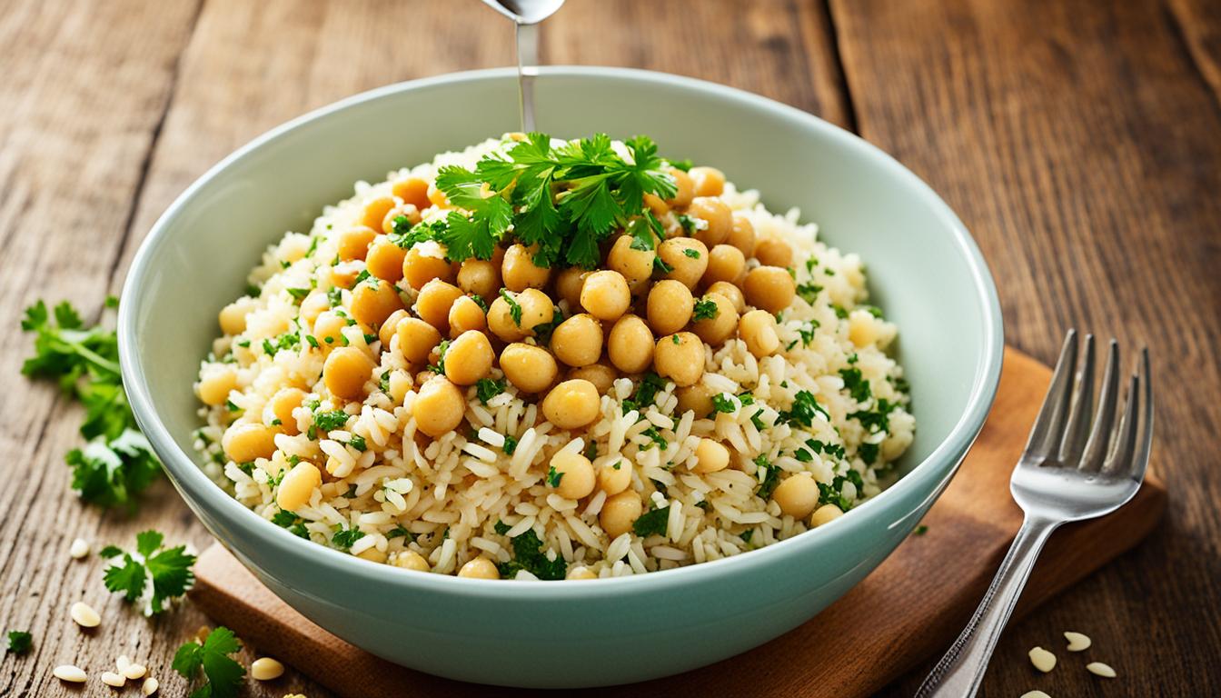 How do you cook chickpeas and rice together? | Rice Array