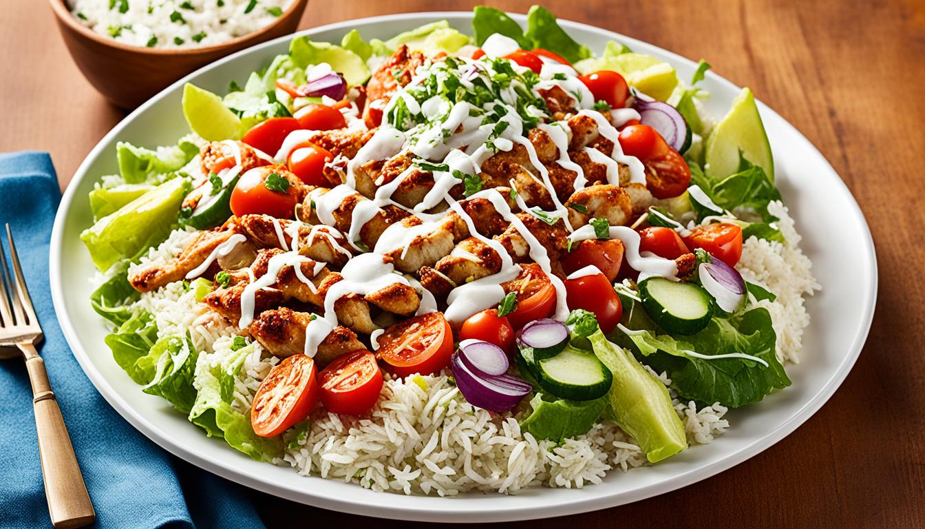 What are some tasty halal cart chicken and rice recipes? | Rice Array
