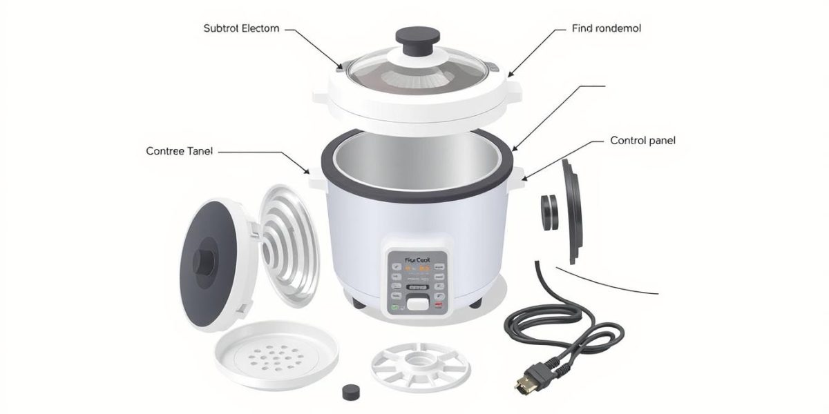 Rice Cooker Parts Guide: Names and Functions Explained | Rice Array